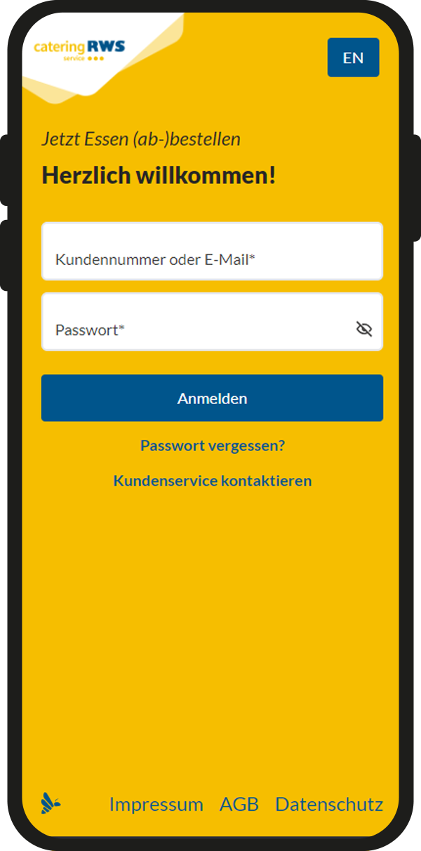RWS Cateringservice Catering-Komplettsystem - singularIT
